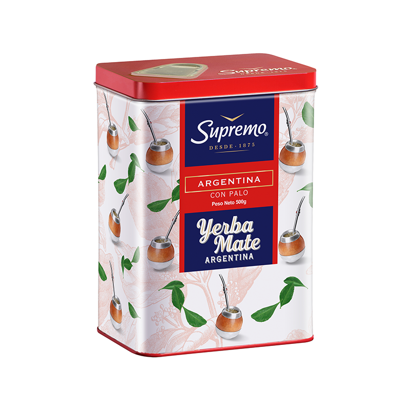 Lata Yerba Mate Supremo Argentina, 500 grs. – Té y Más