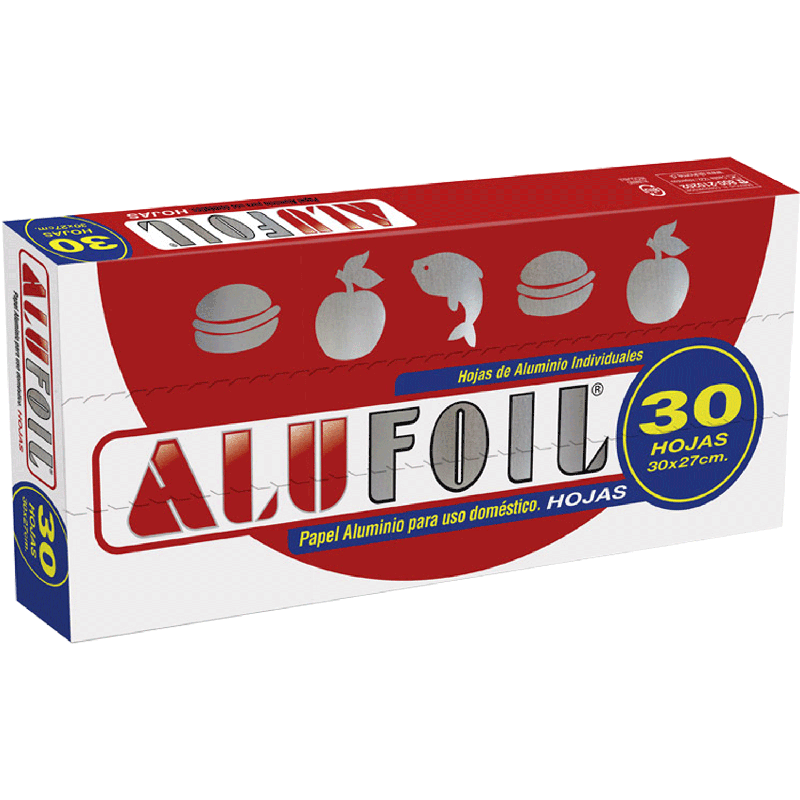 Alufoil Hojas 30 Un. – Té y Más